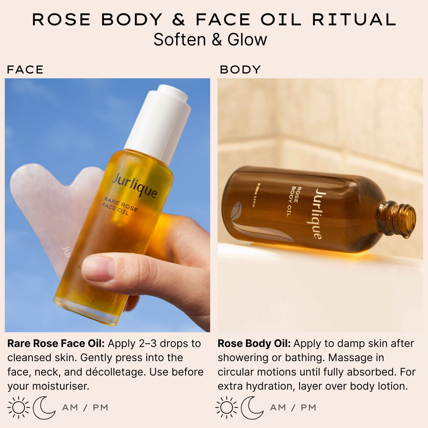 Rose Body & Face Oils – Jurlique UK